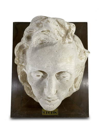 Signed Chirico, Italian mask of Frederic Chopin (#0344) on Jun 30, 2022 ...