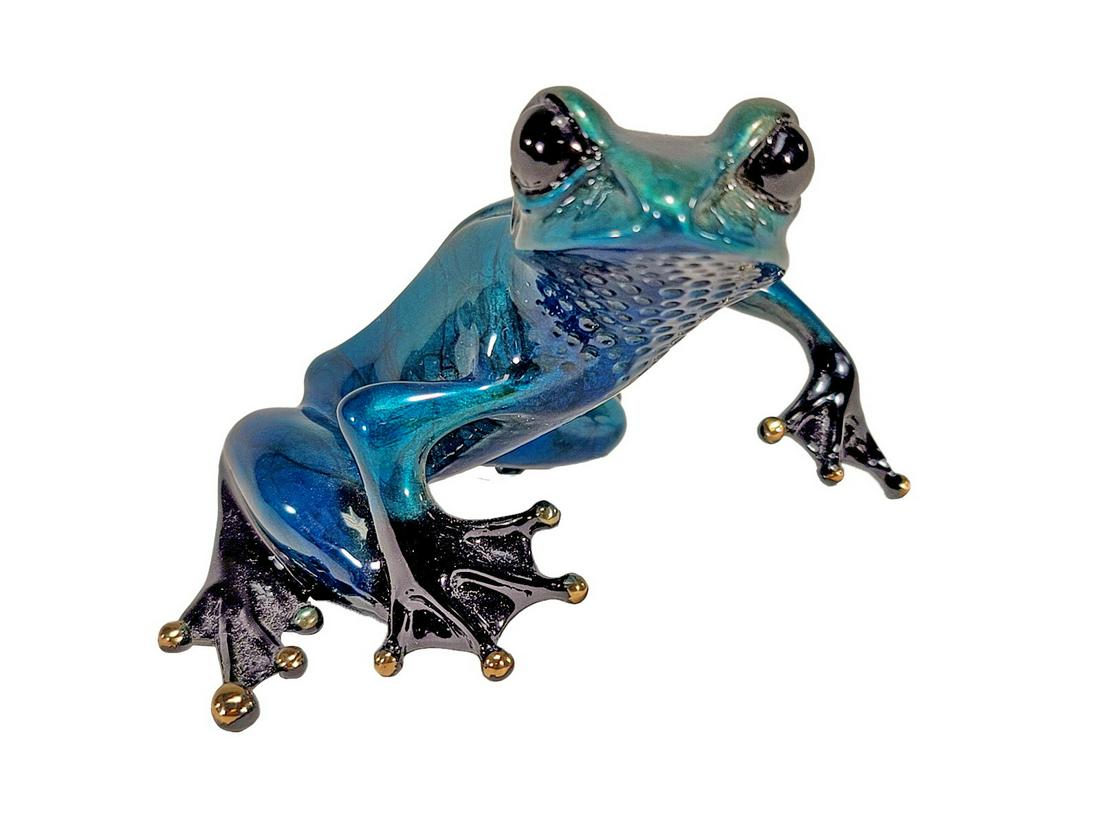 Tim Cotterill Frogman Frost Enamel Frog