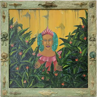 Haitian Painting By Raoul Viard