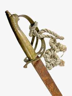 Vintage Chinese Cash Coin Sword