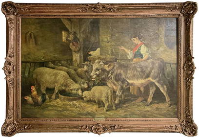 J. Harrison Oil Painting on Canvas - Dec 15, 2013 | Midwest Auction ...