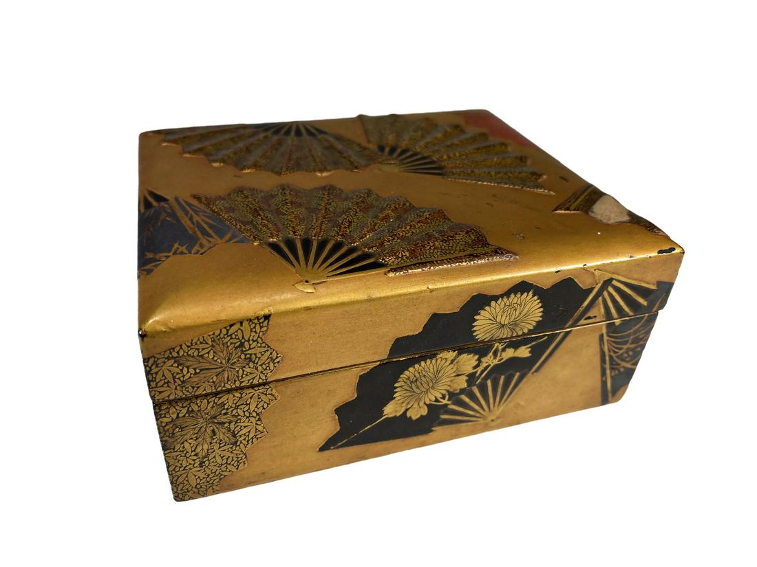 Antique Japanese Lacquer Box Auction