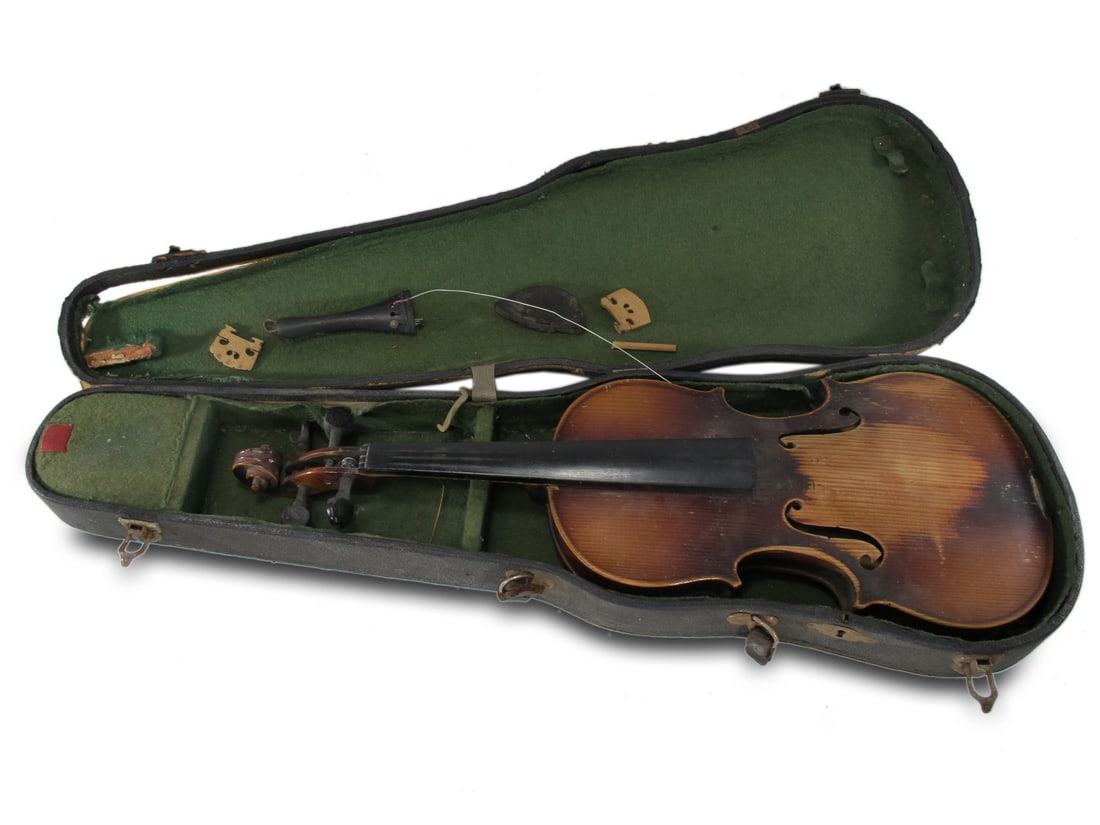 Copy Of Antonius Stradivarius Violin Made In Germany Auction