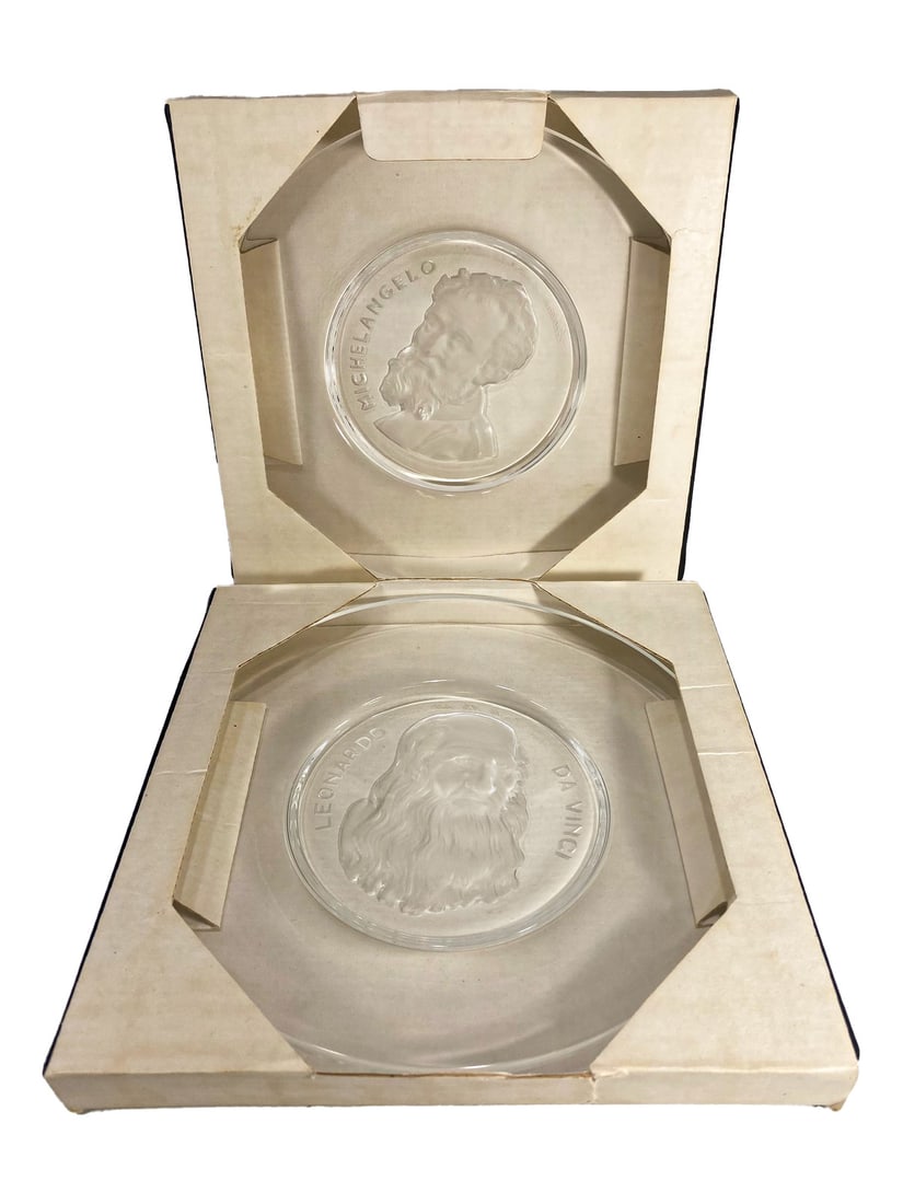 Buy Val St Lambert, Leonardo & Michelangelo Limited Edition Glass ...