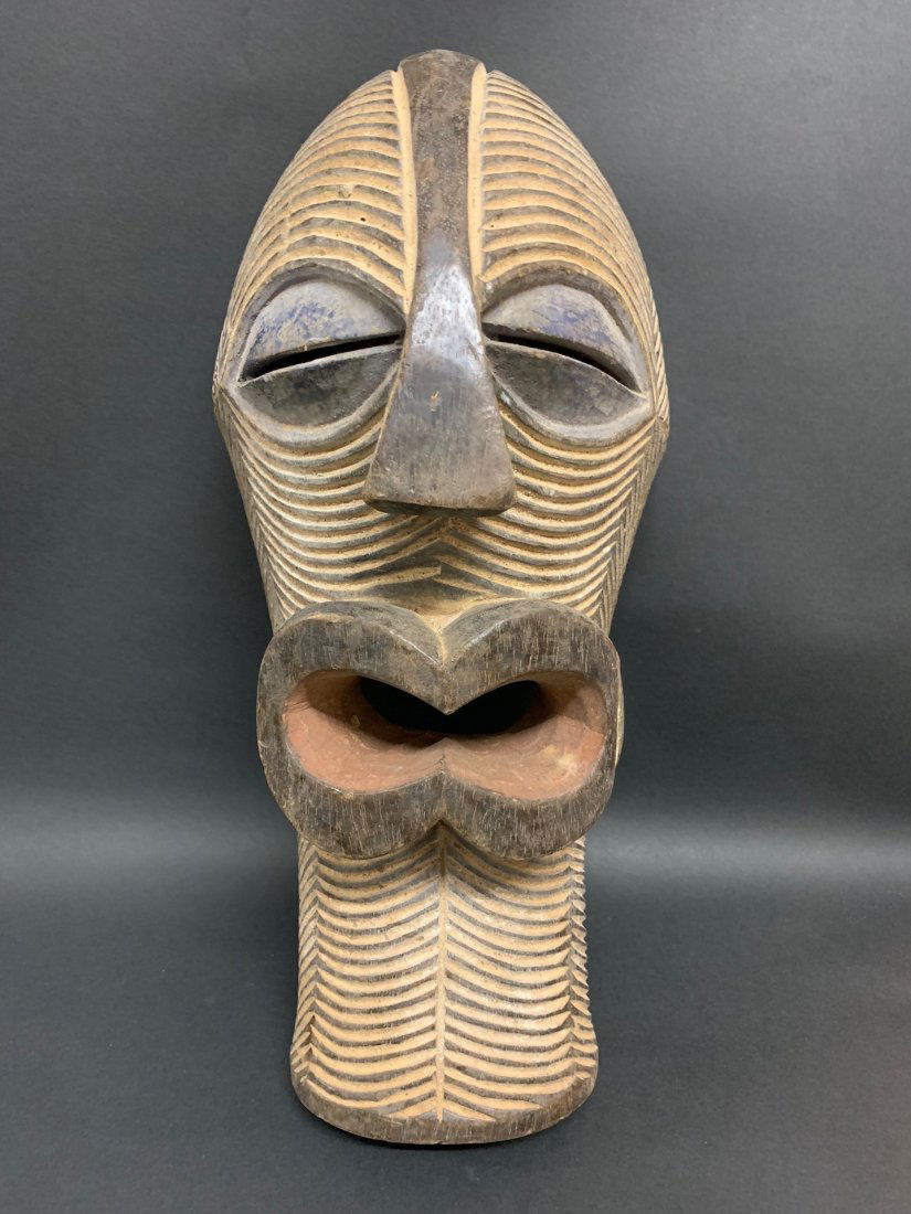 For Auction: Songye Mask (#275) on Jul 26, 2019 | Ruby's Auction in NY