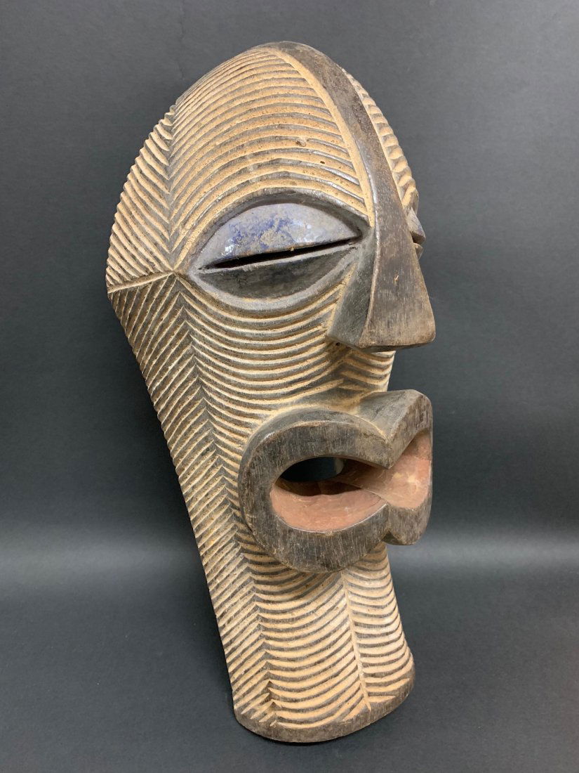For Auction: Songye Mask (#275) on Jul 26, 2019 | Ruby's Auction in NY