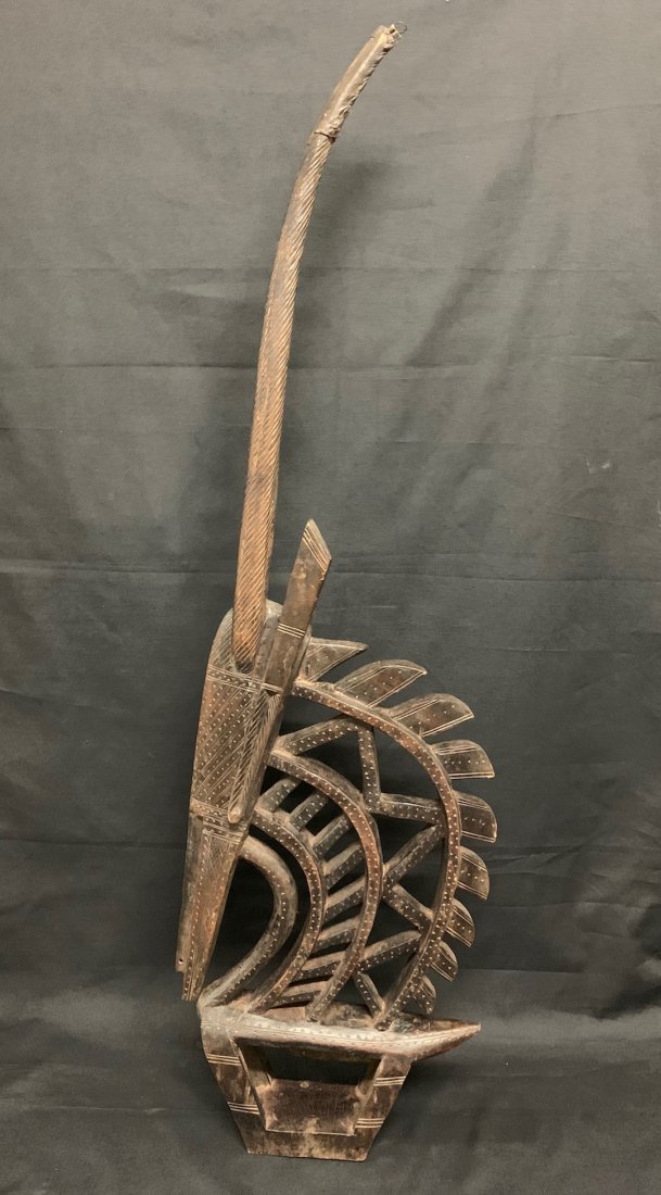 African Art Chiwara Bambara Antelope Statue - Apr 15, 2020 | Ruby's ...