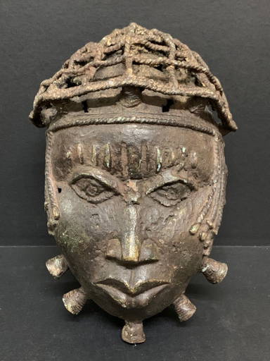 Benin Bronze Mask