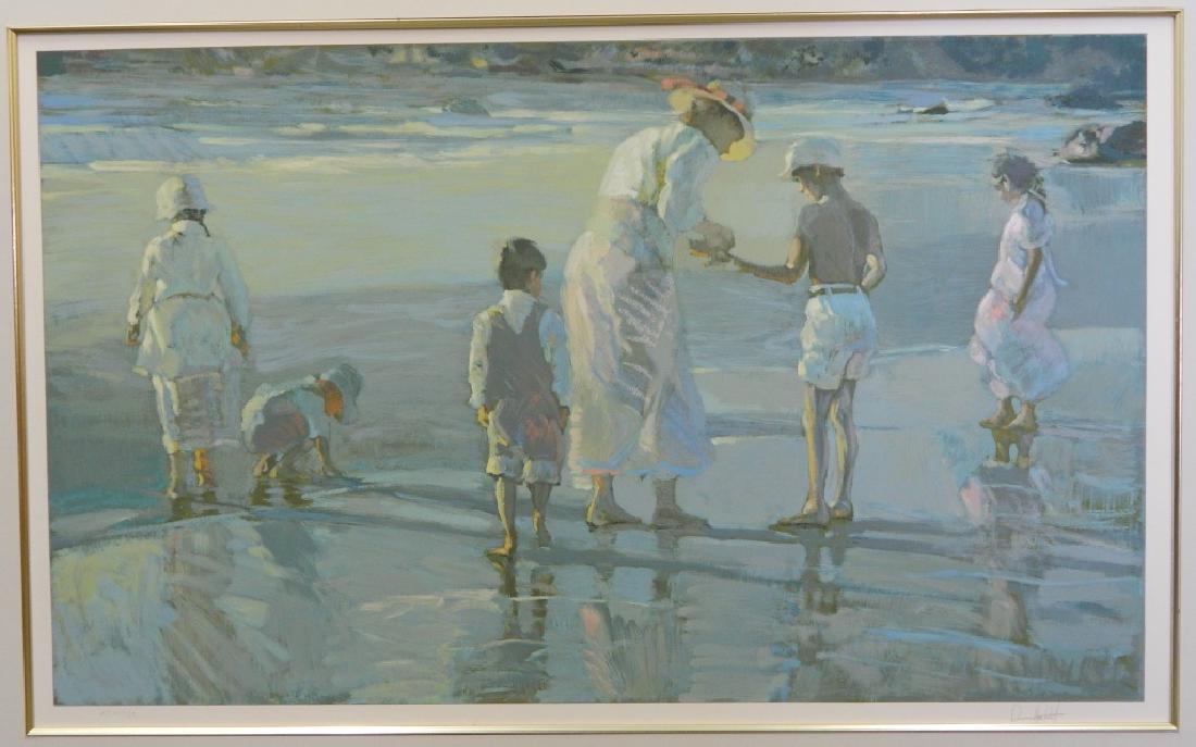 DON HATFIELD TIME TO REMEMBER ORIGINAL LITHOGRAPH