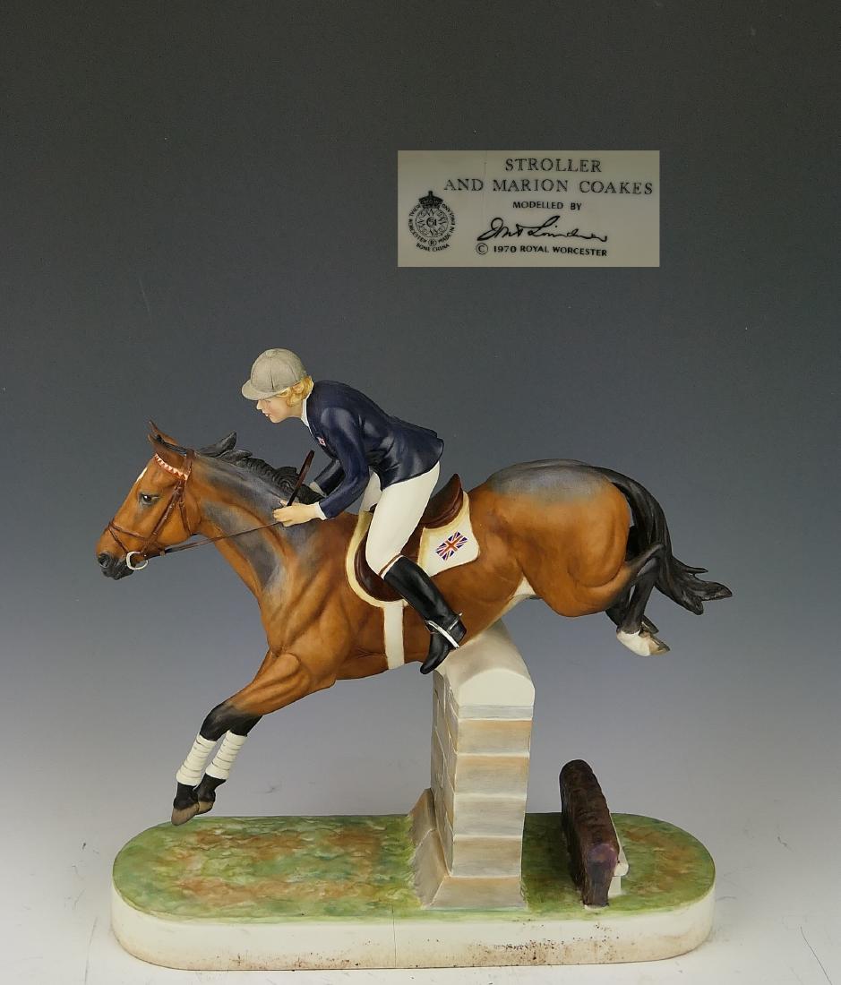 ROYAL WORCESTER "STOLLER & MARION COAKES" FIGURE