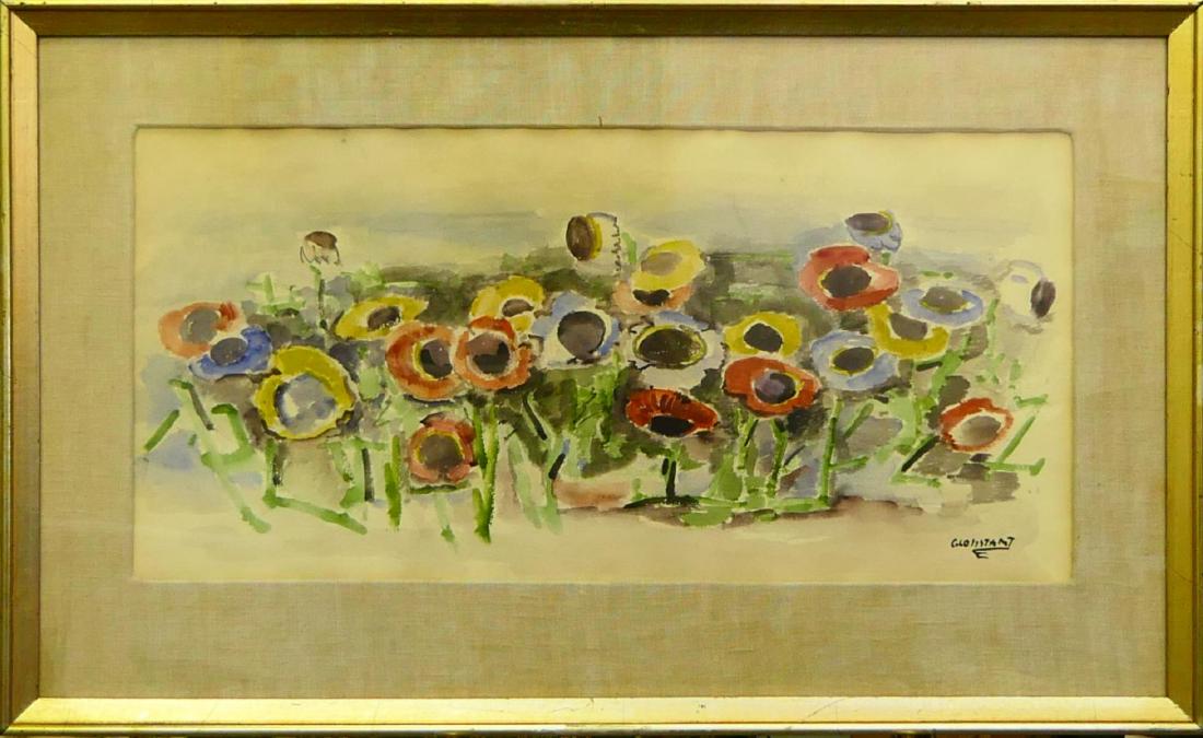 GEORGE CONSTANT (AMERICAN 1892-1978) WATERCOLOR