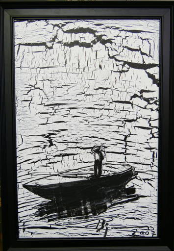 Agustin Bejarano (cuban, B.1964) Acrylic On Cloth