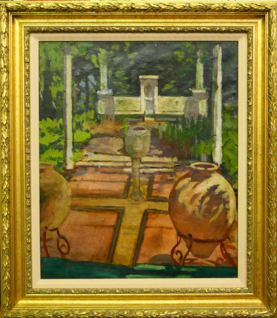 LILLIAN GENTH (USA 1876-1953) OIL PAINTING/CANVAS