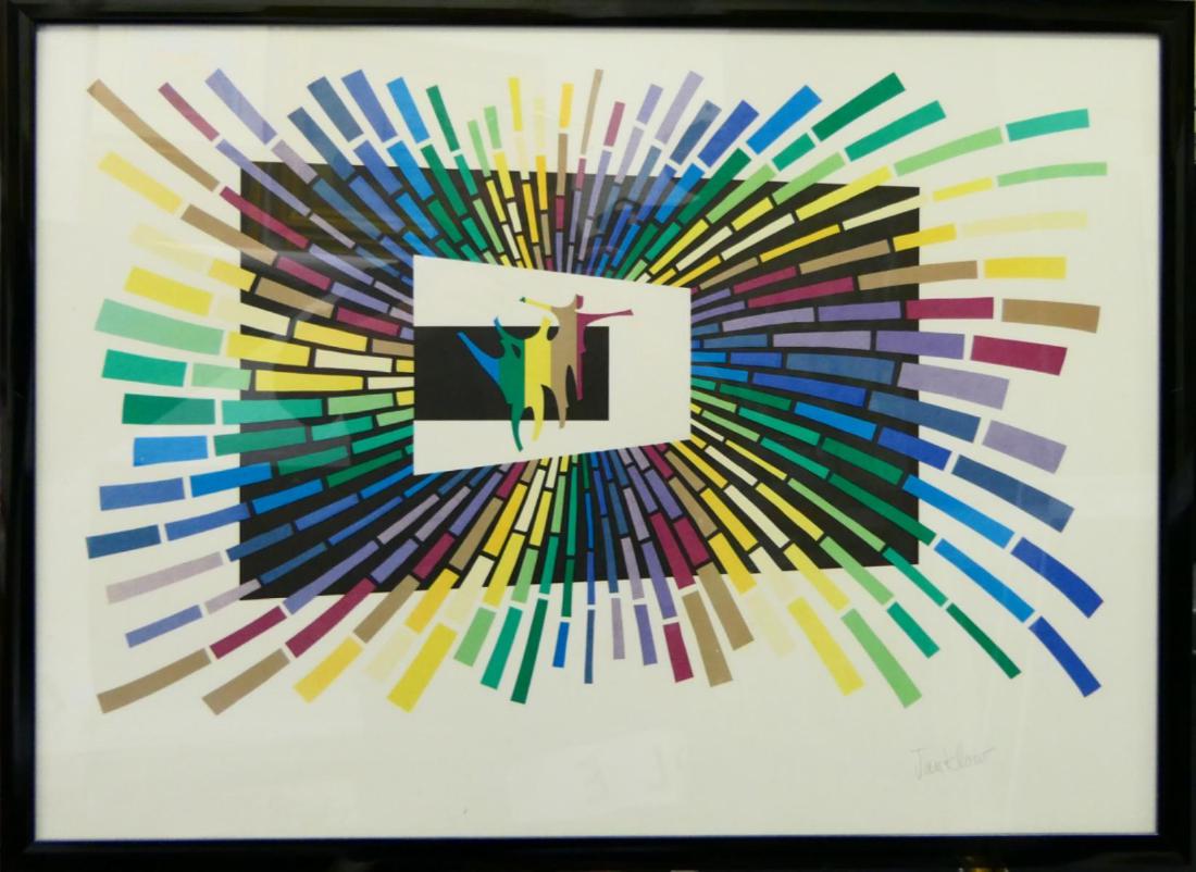 LEONARD JANKLOW (USA 1919-2006) GEOMETRIC LITHO - Jan 15, 2019 | ELITE ...