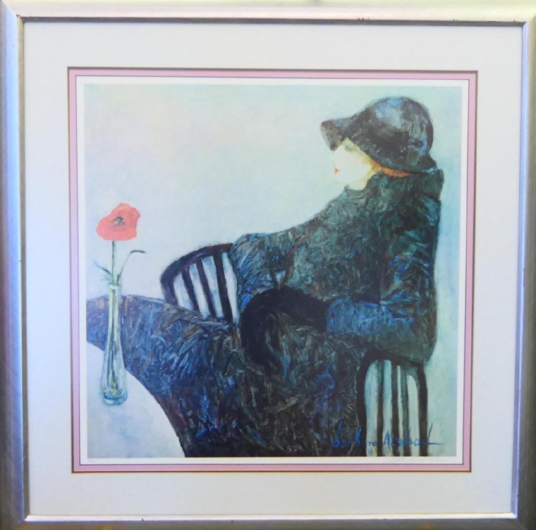 BARBARA A. WOOD SIGNED/NUMBERED LITHOGRAPH