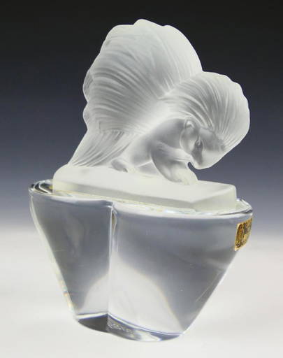 Sevres French Crystal Paperweight