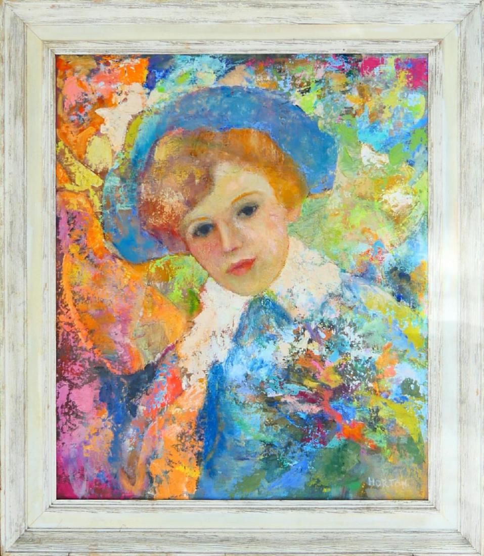 JEAN HORTON (USA 20th/21st C) PORTAIT OIL ON BOARD - Apr 23, 2019 ...