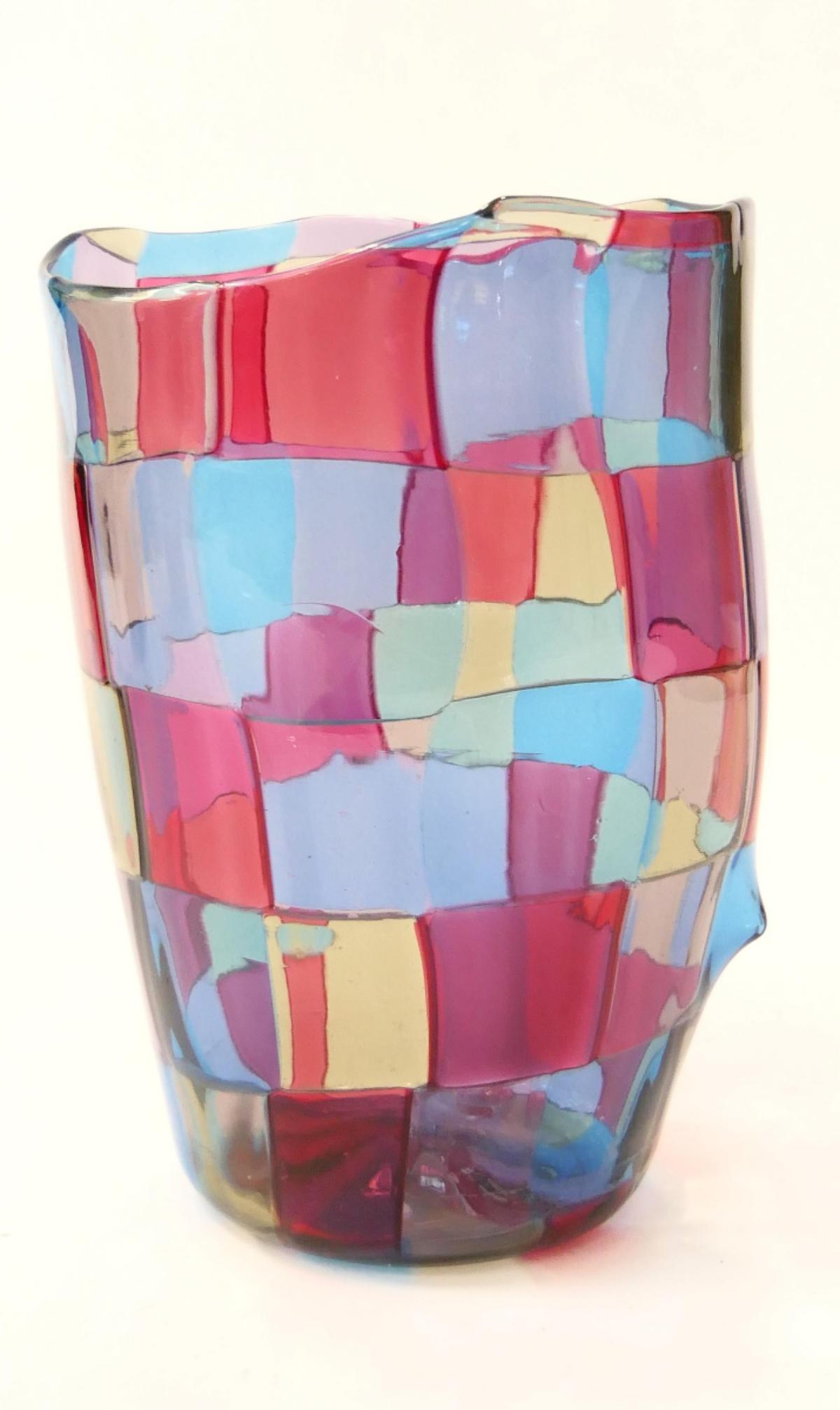 FULVIO BIANCONI "PEZZATO" VENINI MURANO GLASS VASE - Oct 15, 2019 ...