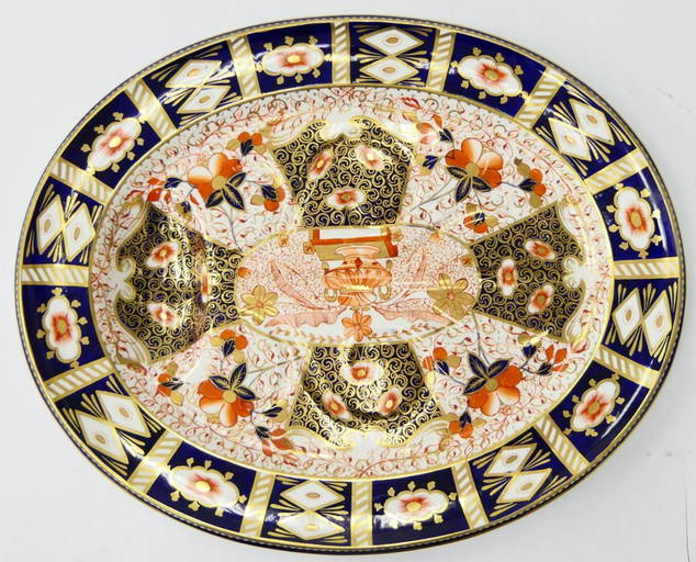 LARGE DAVENPORT STAFFORDSHIRE IMARI MEAT PLATTER - Oct 15, 2019 | ELITE ...