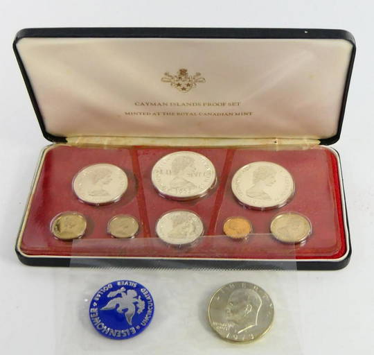 1972 CAYMAN ISLANDS PROOF SET & 1973 IKE UNC. - Oct 13, 2020 | ELITE ...