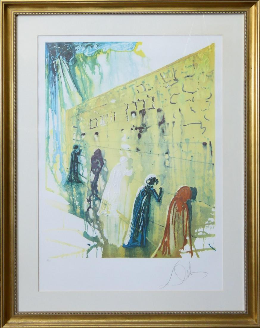 SALVADOR DALI WAILING WALL LITHOGRAPH PENCIL SIGNE - Aug 24, 2021 ...