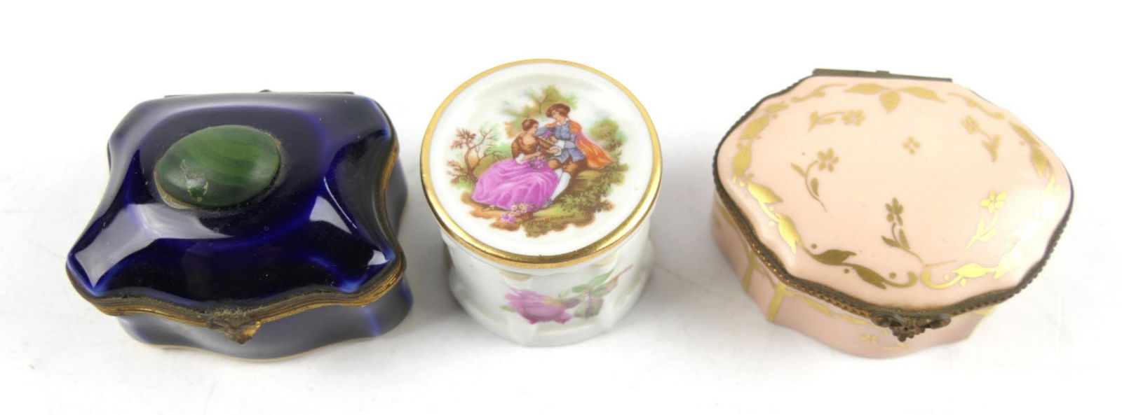 3 HAND PAINTED LIMOGE PORCELAIN TRINKET BOXES - Apr 12, 2022 | ELITE ...