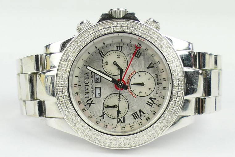Invicta Meteorite Dial Diamond Watch Model2911