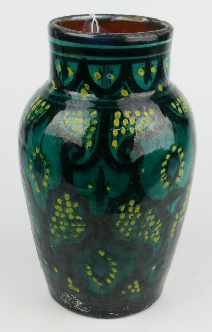 Ahmed Serghini (morocco B1980) Safi Pottery Vase