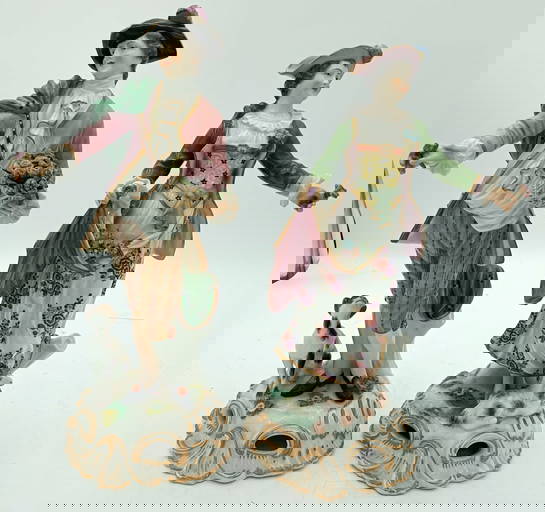 Pr Marx Eugene Clauss France Porcelain Figures