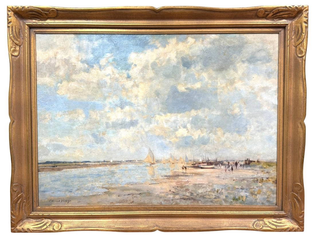 Edward Brian Seago Seascape Oil Painting Auction