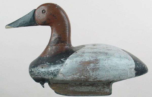 Pair Of Canvasback Decoys By Ducharme