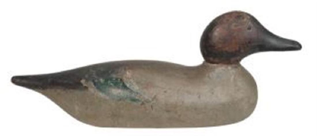 Mason Factory Glass Eye Pintail Drake