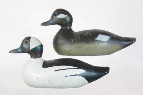 371G: Pair of Pratt Bufflehead Decoys