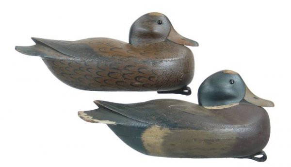 Pair of Heisler Mallard Decoys - Jul 14, 2009 | Decoys Unlimited, Inc ...