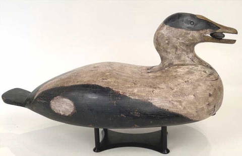 Carved & Painted Decoy By Bob Biddle