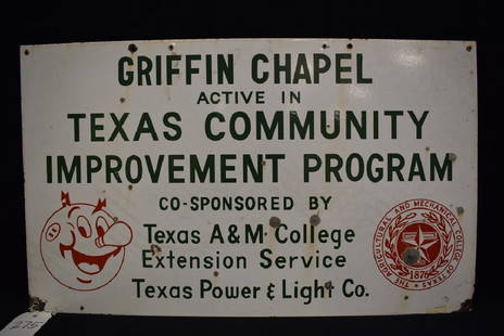 Reddy Kilowatt Sign.