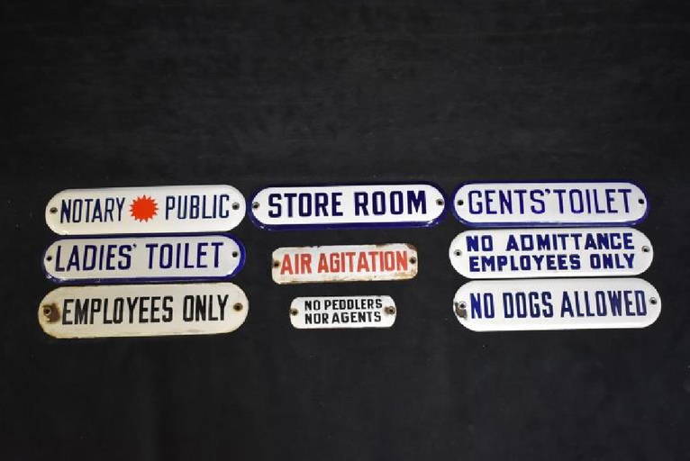 9 Small Notice Ssp Signs