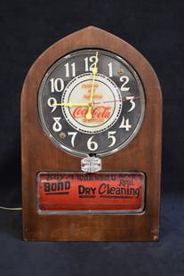 Action Ad Clock Neon