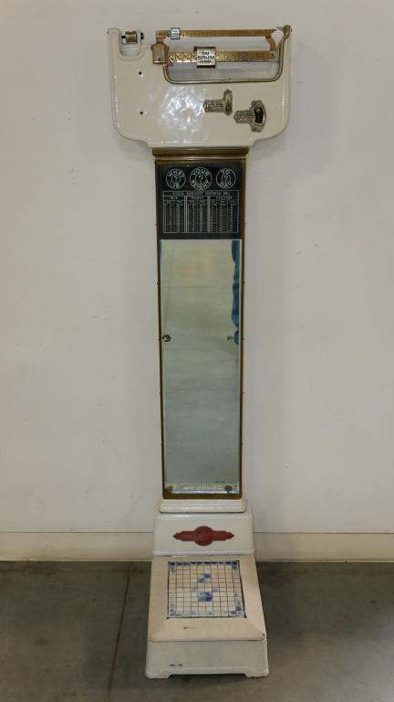 Peerless Weighing Machine Co. Penny Scale