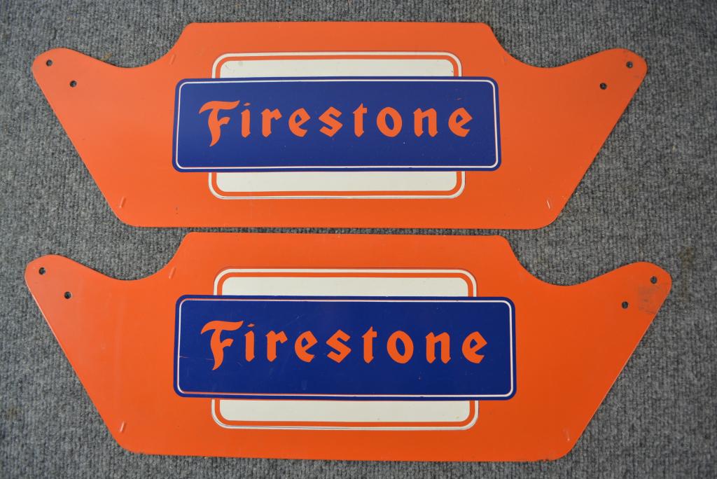 For Auction: 2-Firestone Metal Tire Stands (#0322) on Apr 18, 2020 ...