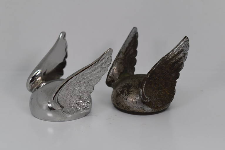 2 Chrysler Winged Radiator Caps