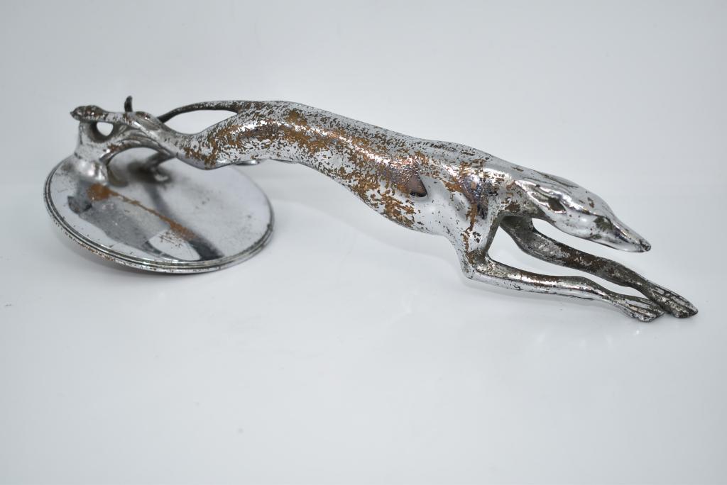 For Auction: LINCOLN "GREYHOUND" MASCOT W/ RADIATOR CAP (#0069) on Sep ...