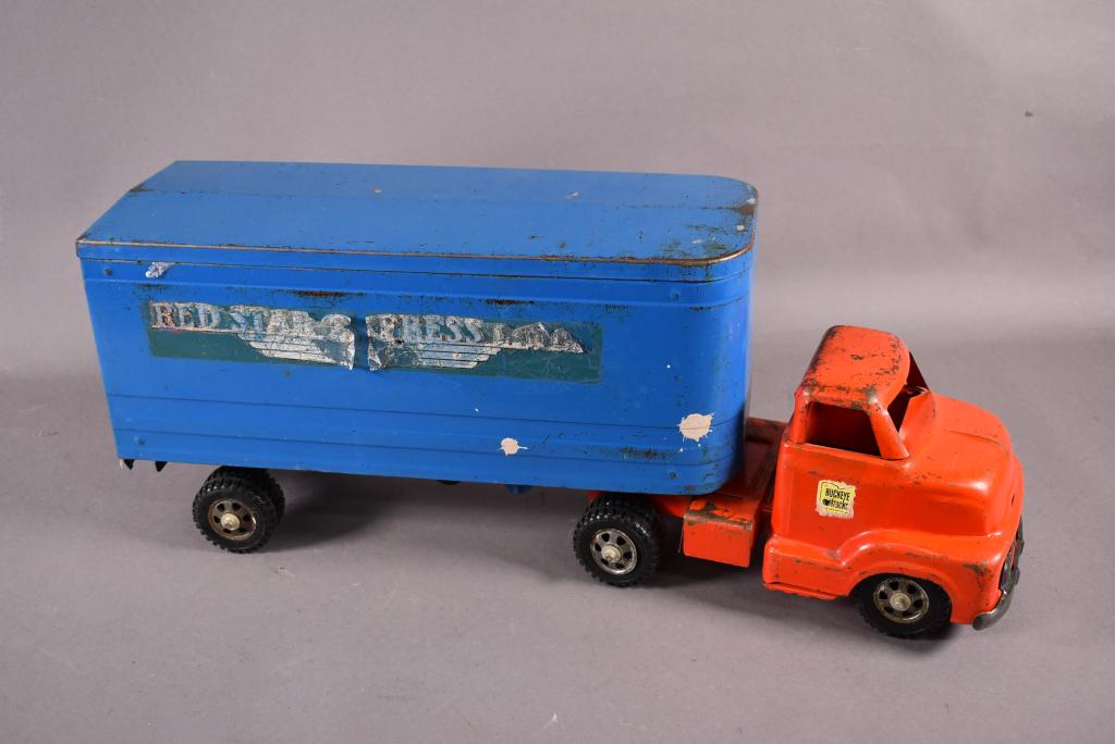 Buckeye Red Star Express Truck & Trailer
