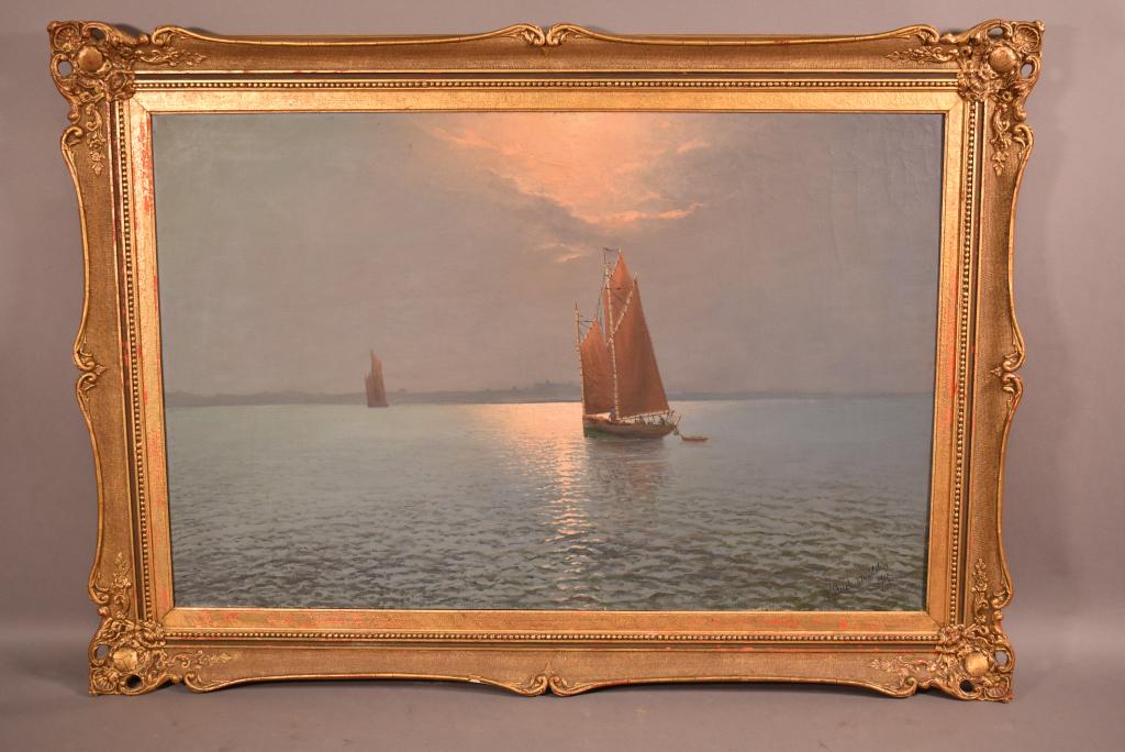 1916 ALEXANDER REICH STAFFELSTEIN O/C OCEAN SCENE - Nov 21, 2020 ...