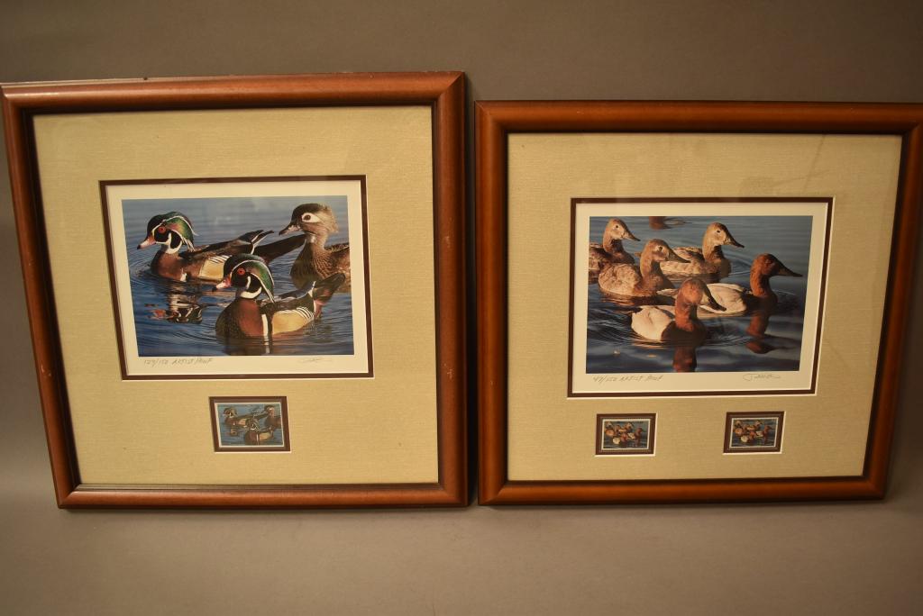 2 ROBERT STEINER DUCK STAMP ARTIST PROOF PRINTS - Nov 21, 2020 ...