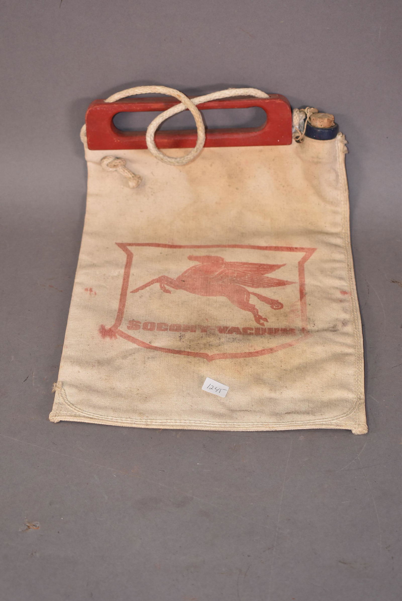 Socony Vacuum W/pegasus Canvas Radiator Water Bag