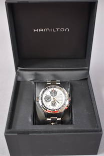 Hamilton Swiss Made Chronograph Mens Watch