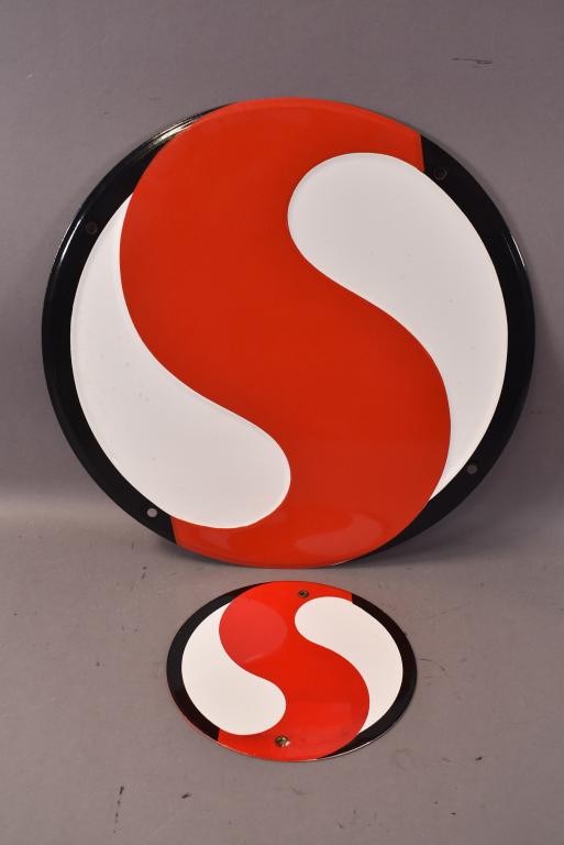 (safeway Food Stores) Porcelain Signs