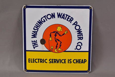 Reddy Kilowatt Sign.