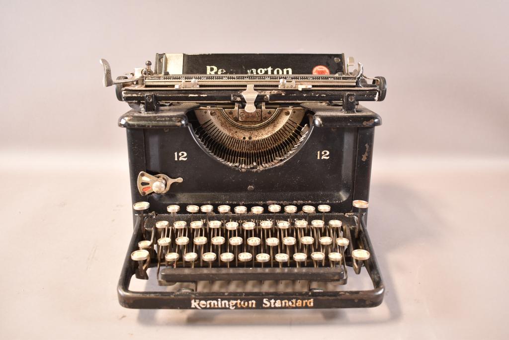 REMINGTON 12 TYPEWRITER - May 29, 2021 | Redlands Antique Auction in CA
